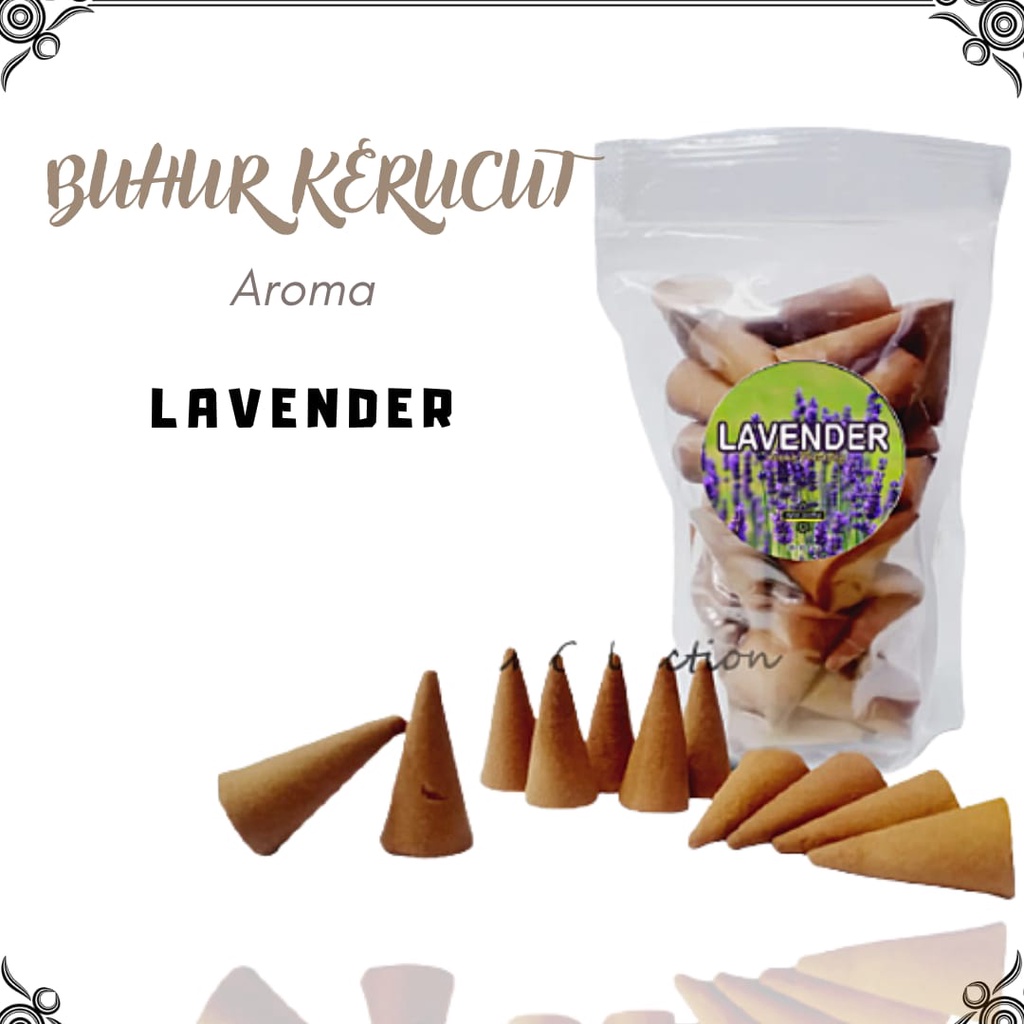 Jual Buhur Kerucut Isi 40 Aroma Lavender,Pengharum Ruangan | Shopee ...