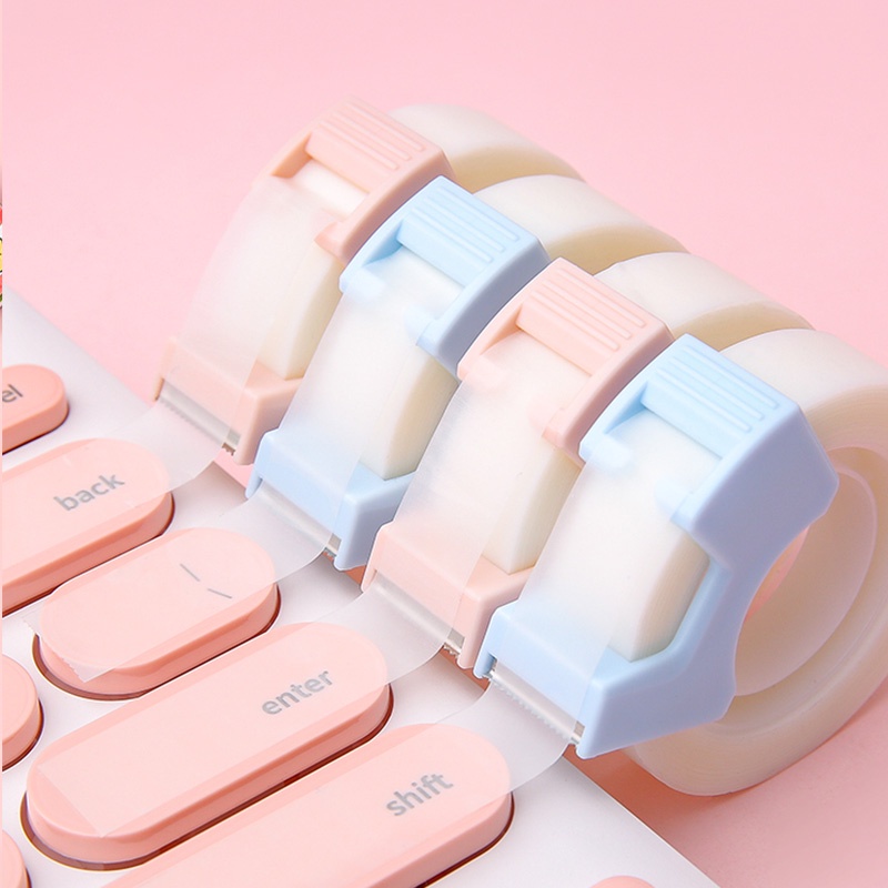 Jual Deli Tape / Paper Repair Invisible Tape Writable Office Supplies ...