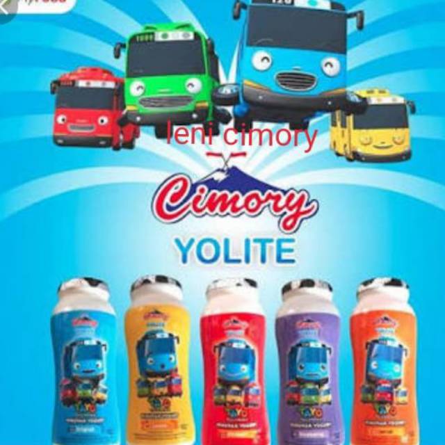 Jual Cimory yolite Tayo Kids 70 ml ( BARU ) | Shopee Indonesia