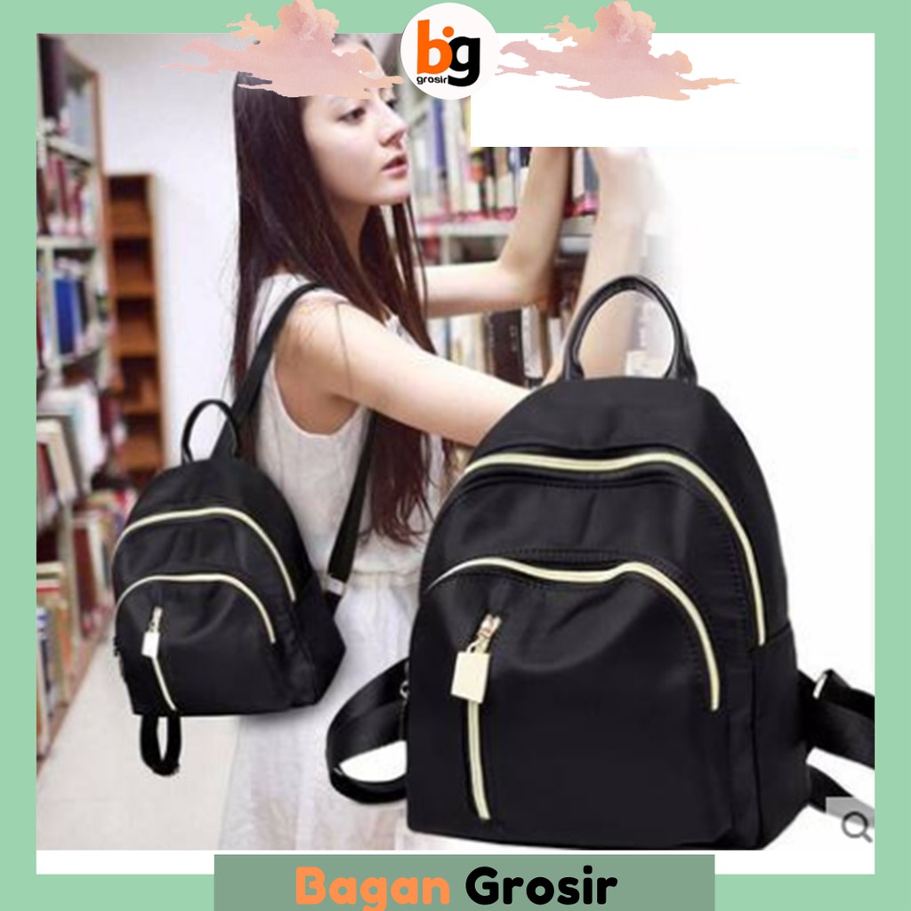 Jual BG / COD / TAS BACKPACK PARASUT RANSEL MINI WANITA CUTE IMPORT ...