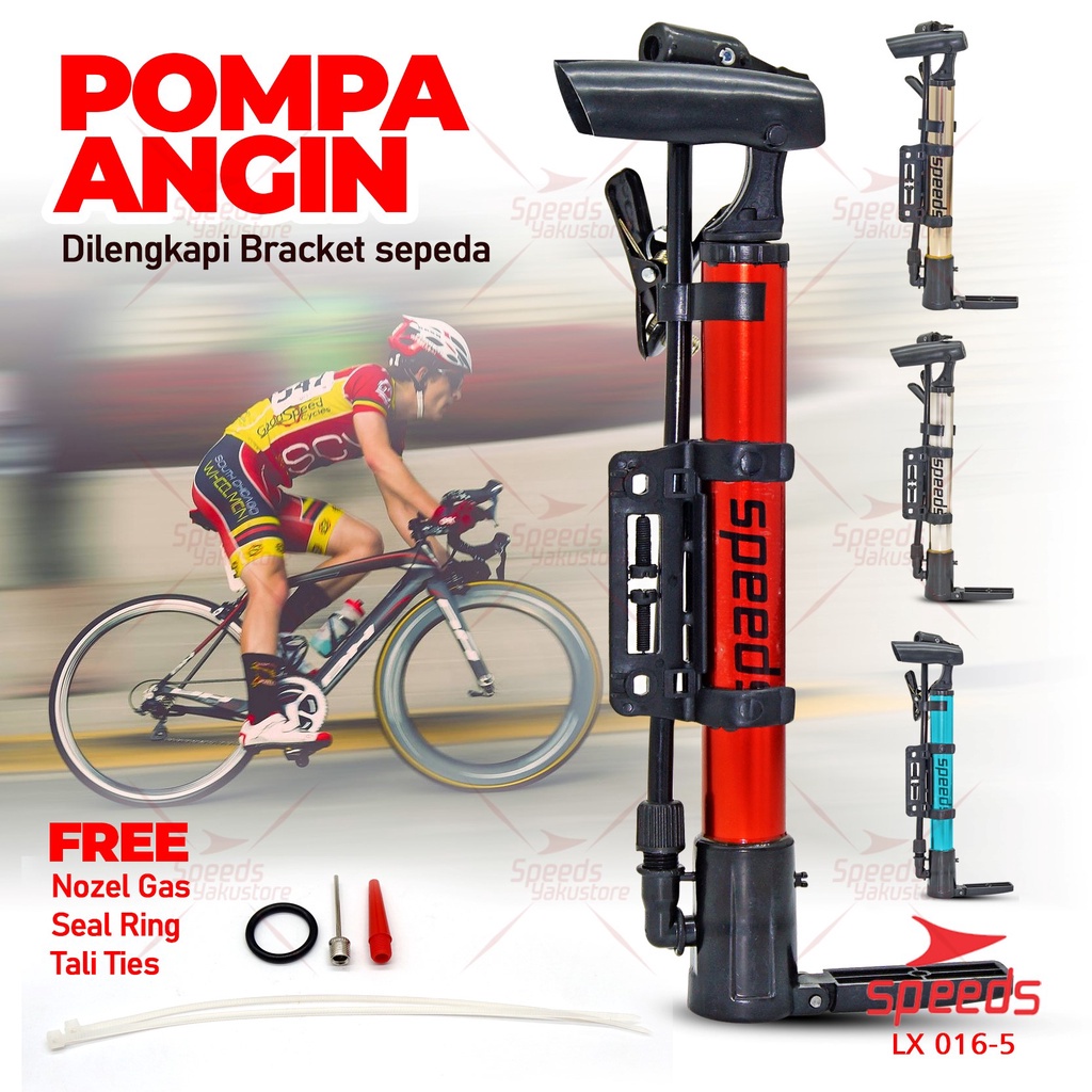 Jual SPEEDS Pompa Angin Ban Sepeda Bola Basket Bola Voli Pompa Angin ...