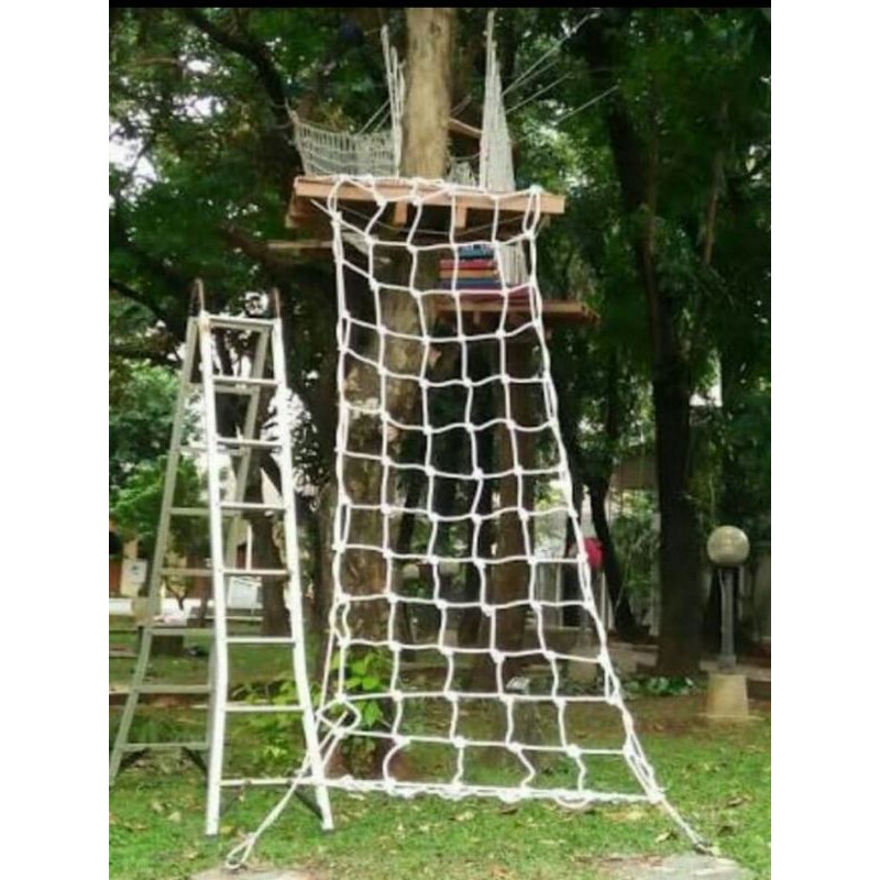 Jual jaring jala jala outbound Nilon 16 mm lubang 20 x 20 cm | Shopee ...