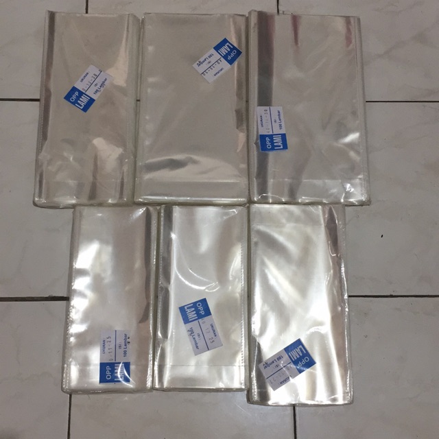 Jual Plastik OPP LAMI Gaset/OPP Duduk ukuran 10x20 (04) | Shopee Indonesia