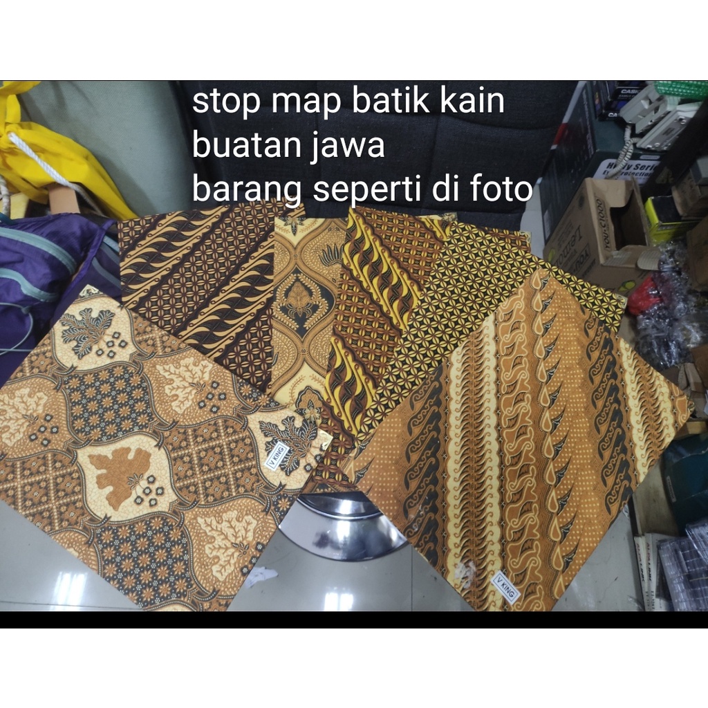 Jual stop map batik kain v king mirip vtec | Shopee Indonesia