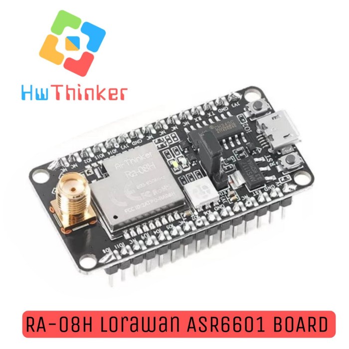 Jual AI-Thinker Lorawan RA-08H RA-08 Kit ASR6601 Chip 803-930MHz SX1262 - RA-08H Kit | Shopee ...