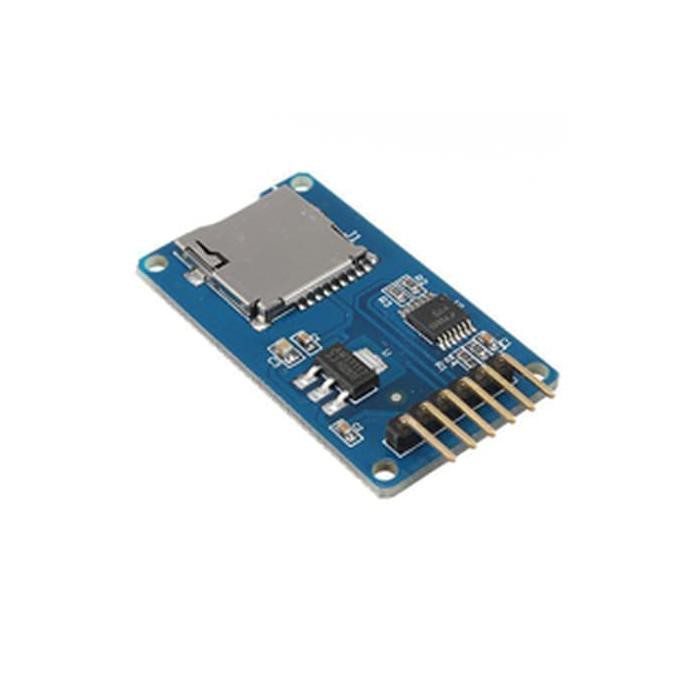 Jual Hid Micro Sd Card Reader Interface Module Spi Breakout Board Arduino Ak23 54 Shopee