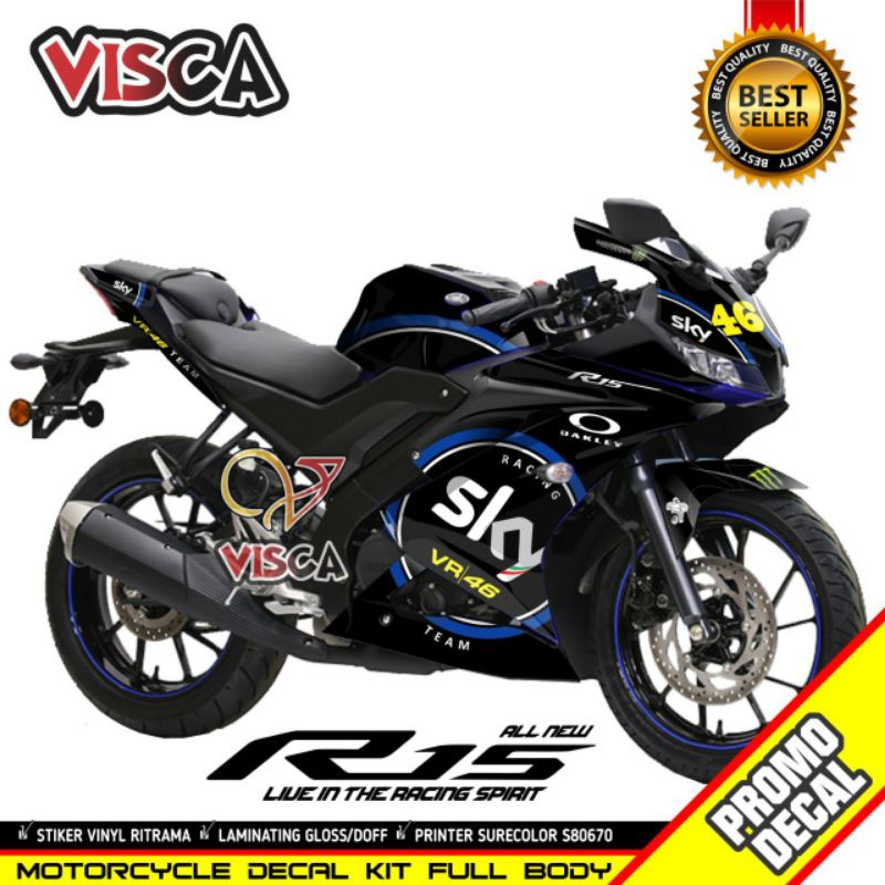 Jual Decal R15 V3 Full Body Stiker R15 V3 Striping R15 V3 Sticker R15 ...