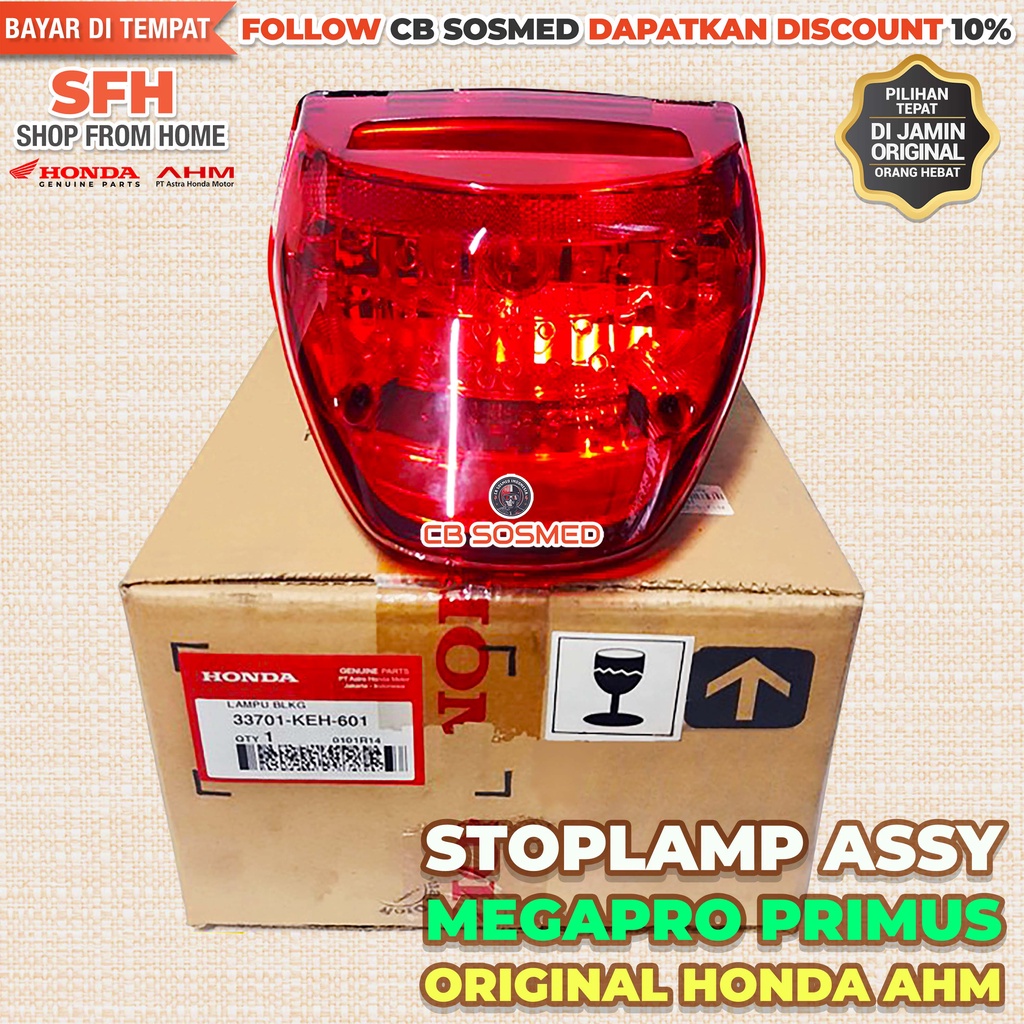 Jual Stoplamp Assy Megapro Primus Lampu Belakang MP Primus Lampu Stop ...