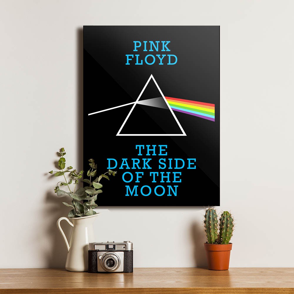 Jual Pink Floyd Darkside Of The Moon Poster Kayu Pajangan Dekorasi ...