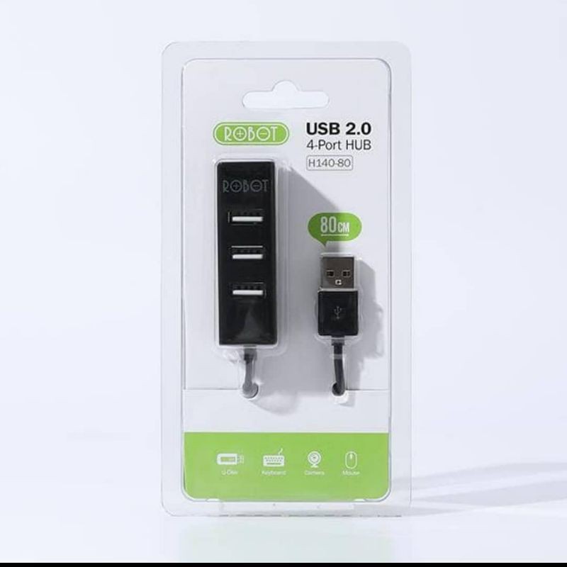 Jual USB HUB Robot H140-80 4 Port USB GARANSI RESMI ORIGINAL - SC ...