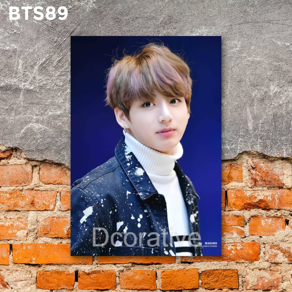 Jual Poster BTS Jungkook Kayu A4 BTS89 | Shopee Indonesia