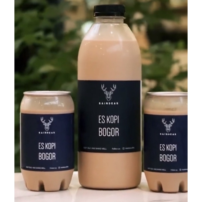 Jual Es Kopi Susu Bogor Raindear Coffee Can Kaleng Botol Literan Hamper ...