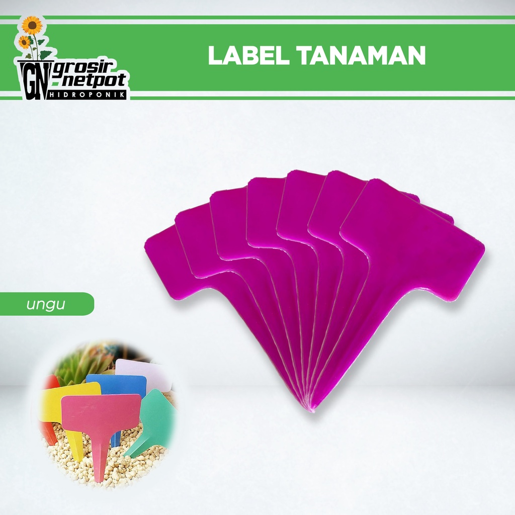 Jual Label Tanaman / Name Tag / Plant Labels / Tanaman Semai Benih ...