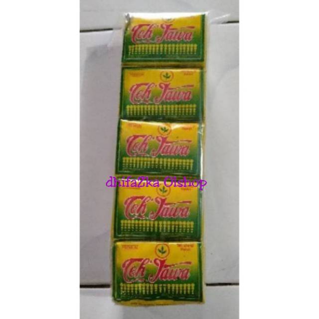 Jual Teh Jawa Kuning Premium (1pak) isi 5 Besar isi 10 Kecil | Shopee ...