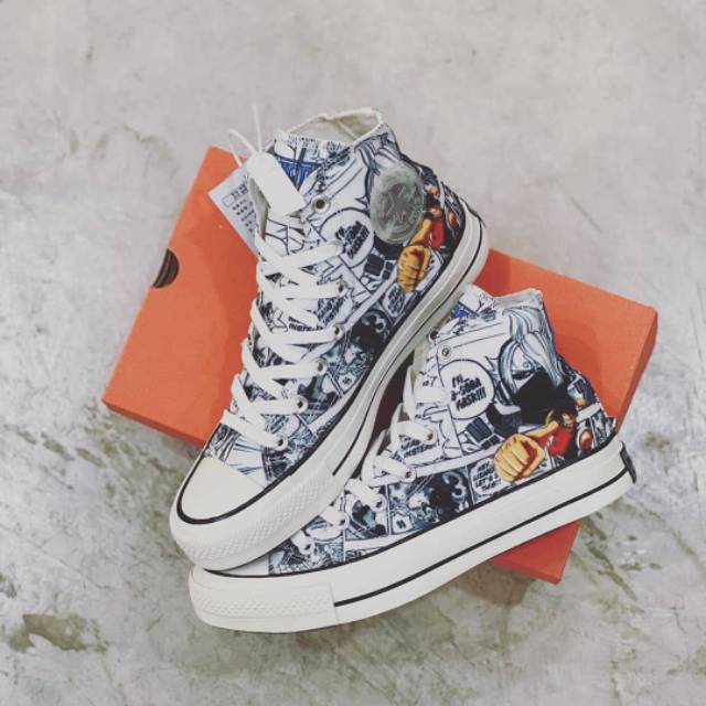 Jual Converse Allstar 70s High x One Piece | Shopee Indonesia