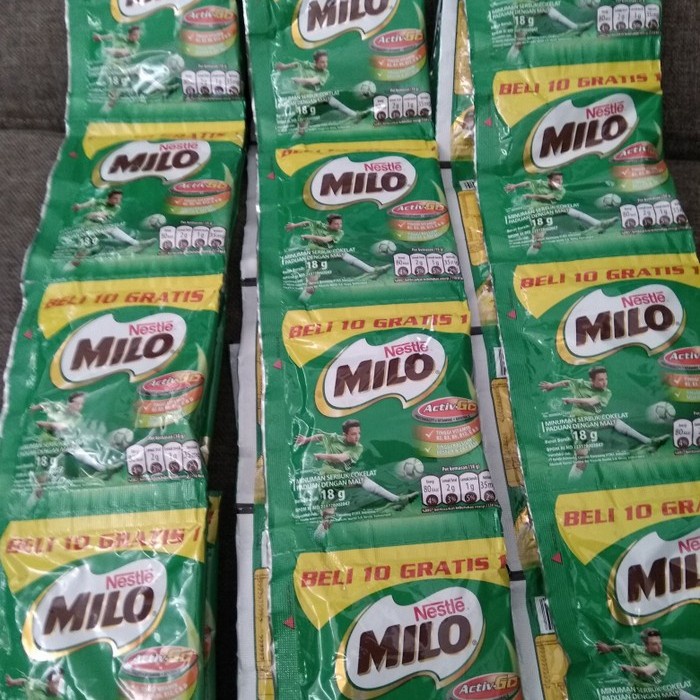 Jual Nestle Milo ActivGo Sachet serbuk cokelat - 1 rtg isi 10 @ 22gr ...