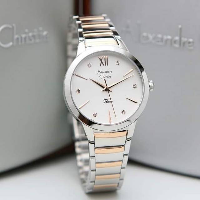 Jual JAM TANGAN WANITA ALEXANDER CRISTIE ORIGINAL AC2765 GARANSI RESMI ...