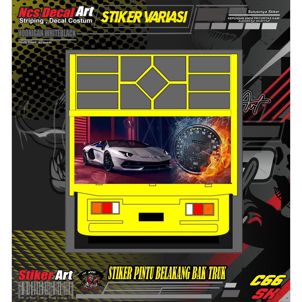 Jual stiker decal pintu bak belakang truk stiker decal pintu bak ... Jual stiker decal pintu bak belakang truk stiker decal pintu bak ...