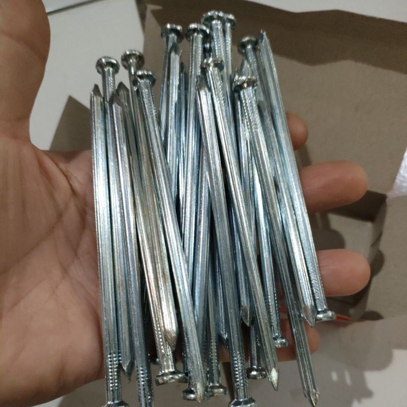 Jual Paku beton 4 inch ( 10 cm ) daichi harga 1 pak paku tembok paku beton 4 in paku 10 cm ...