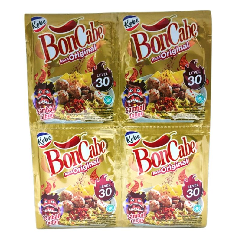 Jual BON CABE SACHET LEVEL 10 / 15 / 30 / ROA / 50 ,100% ORIGINAL ...