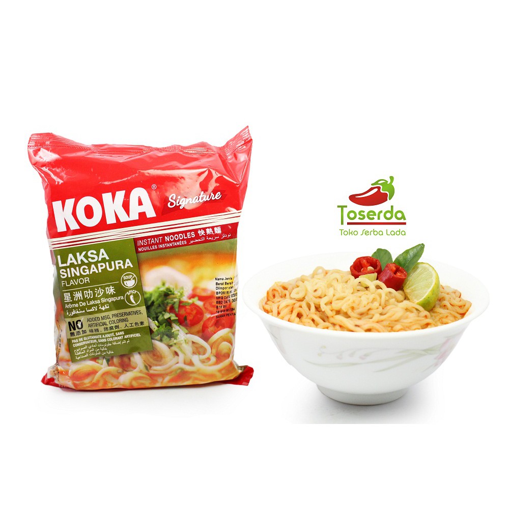 Jual Mie Instan Koka Rasa Laksa Singapore halal | Shopee Indonesia