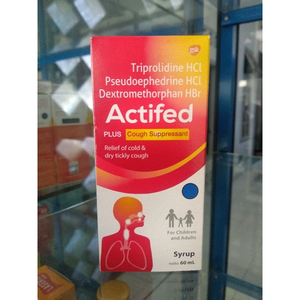 Jual Actifed plus syrup (merah & hijau ) | Shopee Indonesia