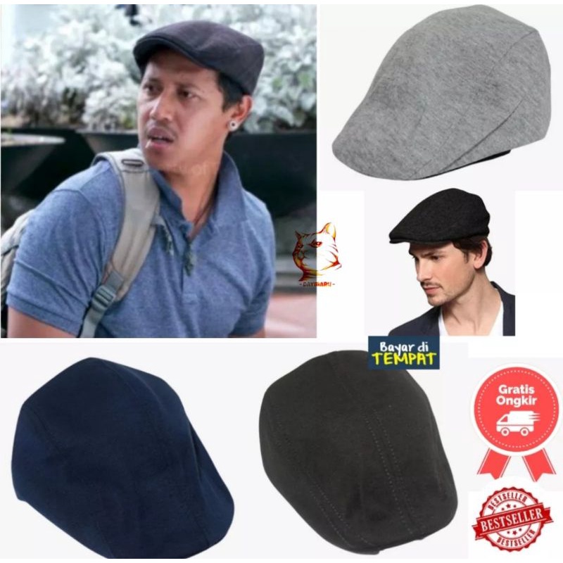 Jual Topi Copet // Topi Pelukis // Topi Seniman // Topi Kodok // Topi ...