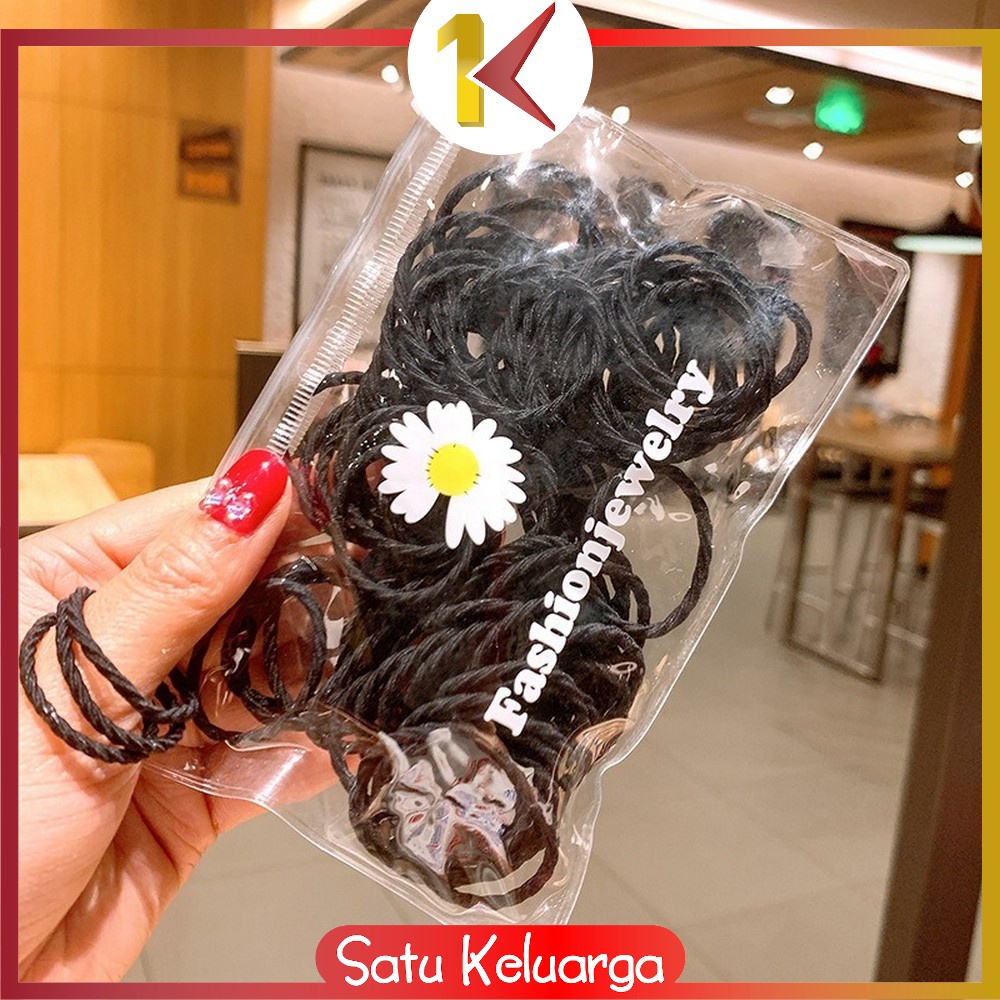 Jual SK-C329 (100 PCS) Karet Ikat Rambut Spiral Gaya Korea / Kuncir ...