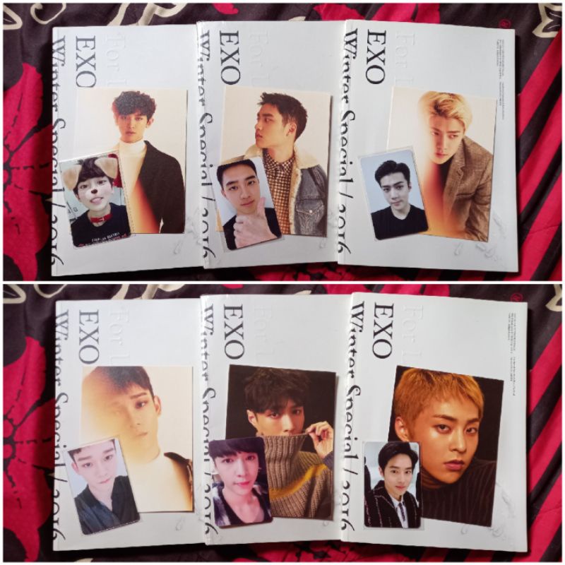 Jual Official Album exo for life SEALED/UNSEALED fullset (pilih ...