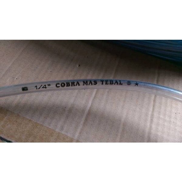 Jual SELANG TIMBANG WATERPASS MERK COBRA SEPEREMPAT INCH - WATERPAS ...