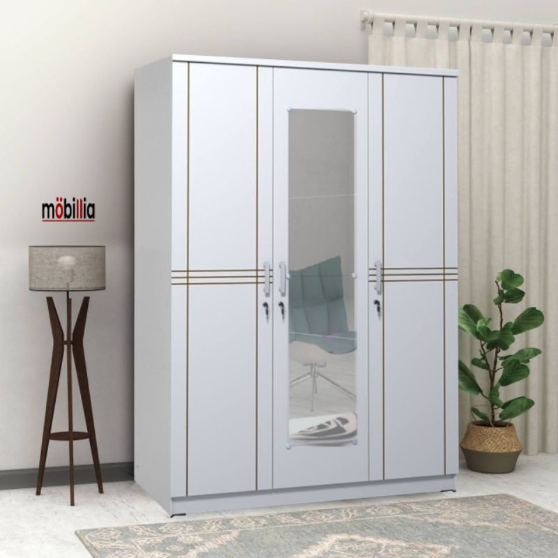 Jual Lemari pakaian 3 Pintu Minimalis | Shopee Indonesia