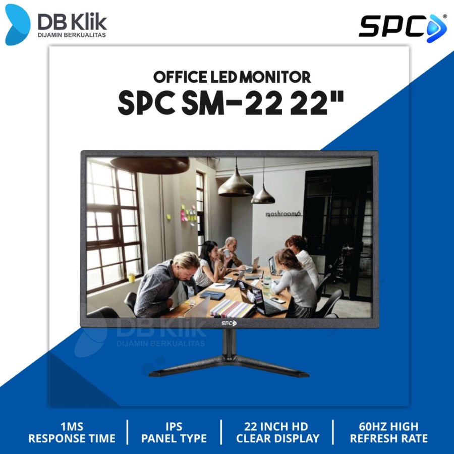 Jual LED Monitor SPC SM-22 21.5Inch 60Hz IPS FHD HDMI ( LED SPC Office ...