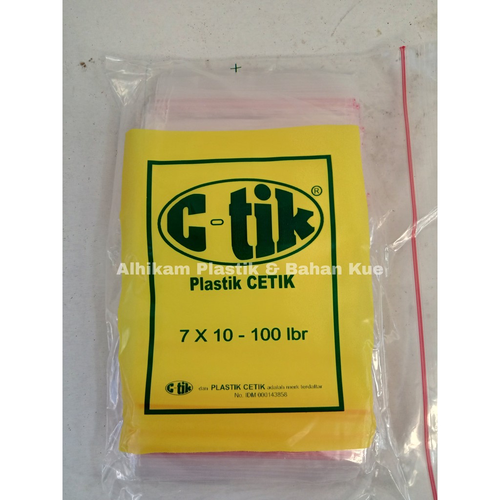 Jual Plastik Klip Ctik Size 7x10 | Shopee Indonesia