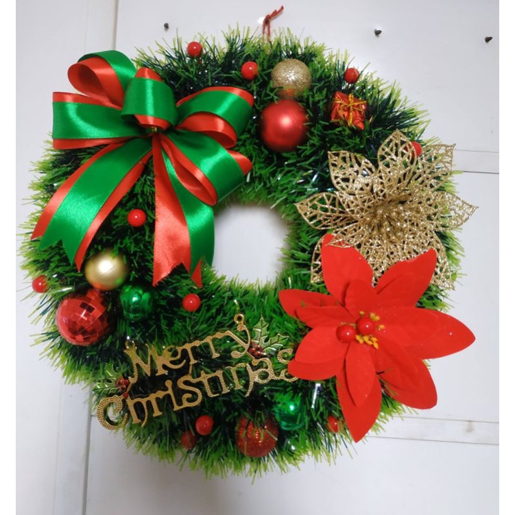 Jual DEKORASI KRANS NATAL WREATH HIASAN PARCEL SLINGER TINSEL HIASAN ... Jual DEKORASI KRANS NATAL WREATH HIASAN PARCEL SLINGER TINSEL HIASAN ...