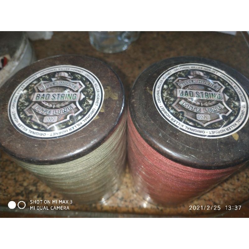 Jual gelasan killer hornet bad string klos kayu 6000 yards | Shopee ...