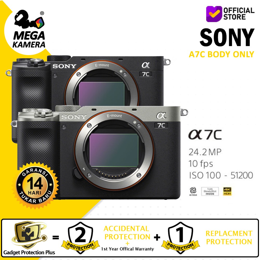 Jual Sony Alpha a7C Body Only Mirrorless Digital Kamera - Alpha 7C ...