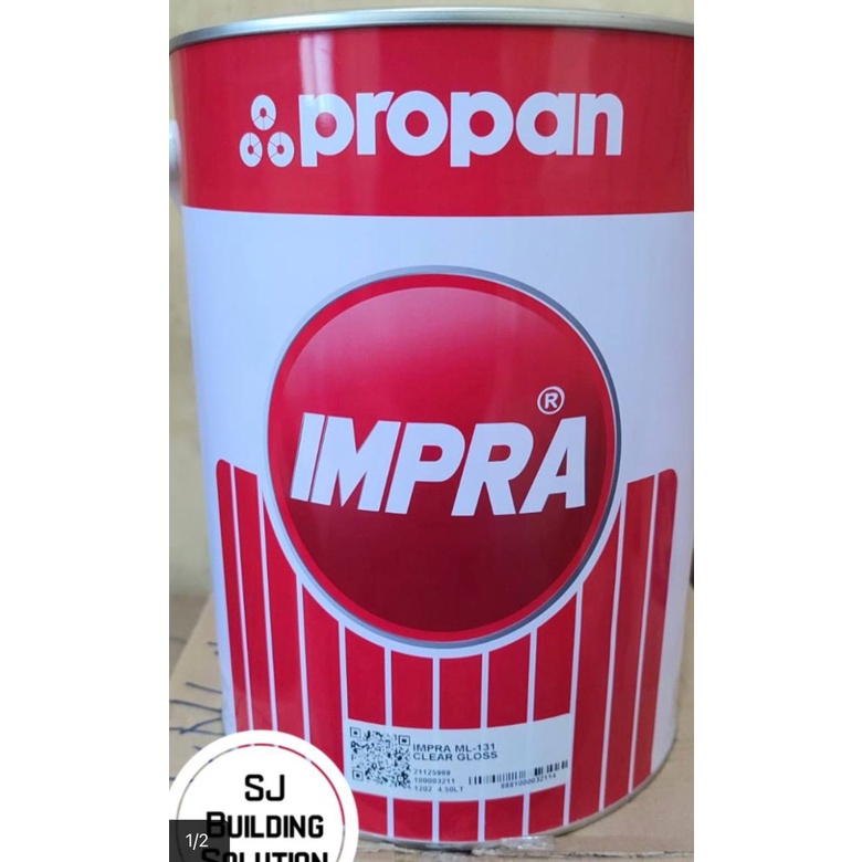 Jual IMPRA MELAMINE ML 131 CLEAR GLOSS SEMI GLOSS DOF DOFF 5 LTR MSS ...