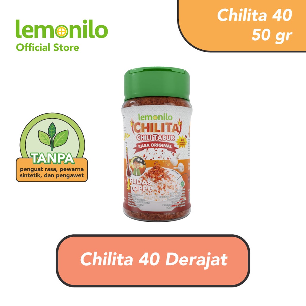 Jual LEMONILO - Chilita Cabe Tabur 40 Derajat 50g | Shopee Indonesia