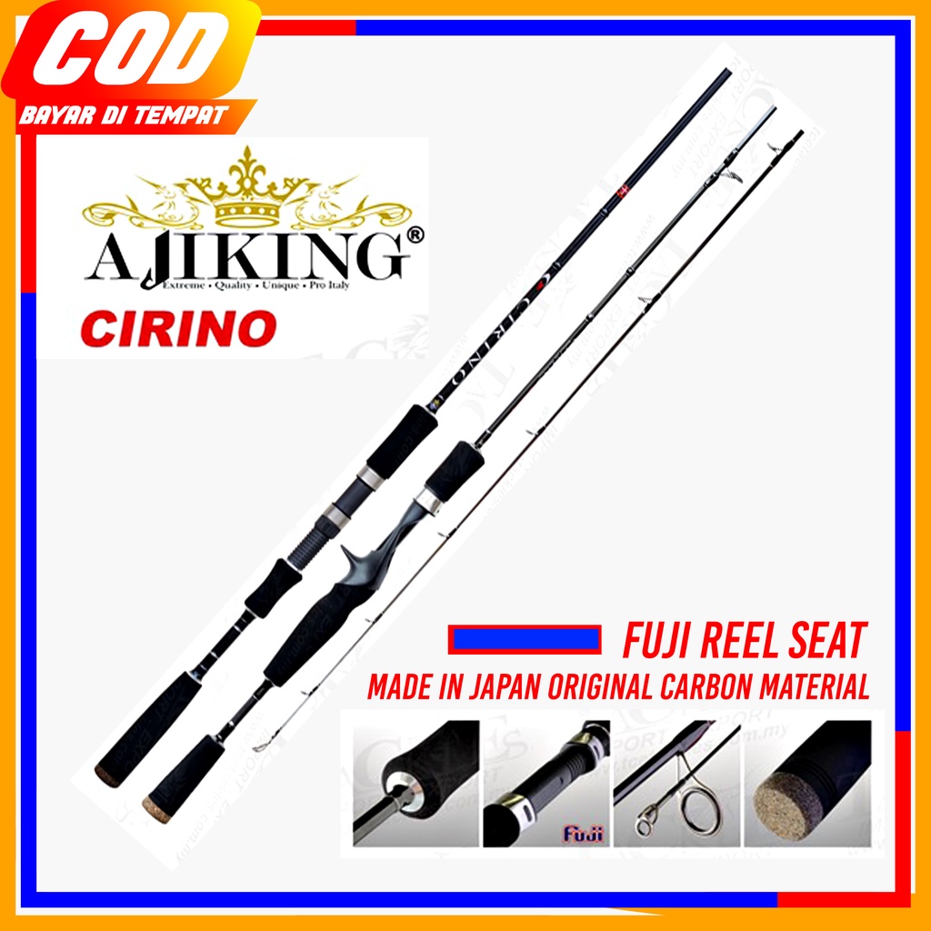 Jual JORAN PANCING BC SPINNING AJIKING CIRINO ARBON MATERIAL ORIGINAL ...