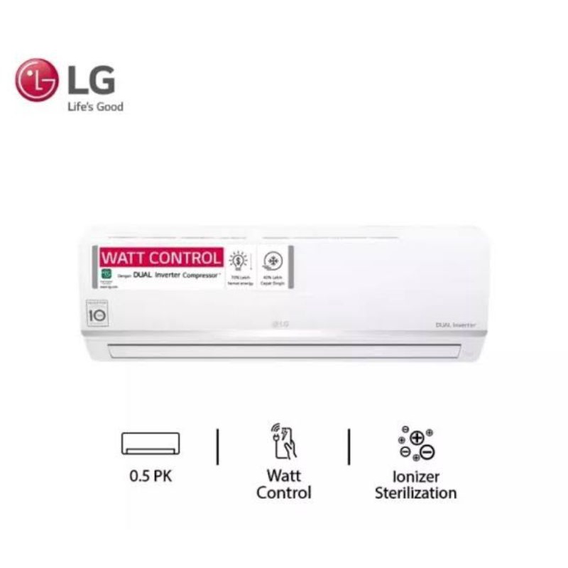 Jual AC LG Dual Inverter 1/2pk - 2pk Inverter Series with watt control ...