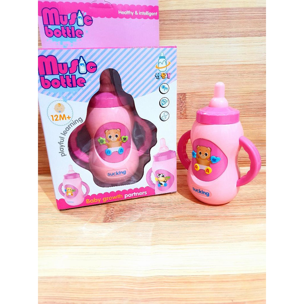 Jual Mainan Music Bottle Toys Botol Musik (dot bisa diganti dot asli ...