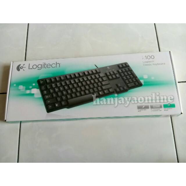 Jual Keyboard Logitech K100 Original | Shopee Indonesia