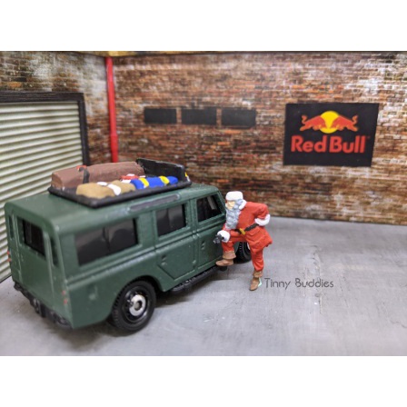 Jual Miniature Figure SANTA CLAUS 1/64 1/87 HW HO diecast diorama ...