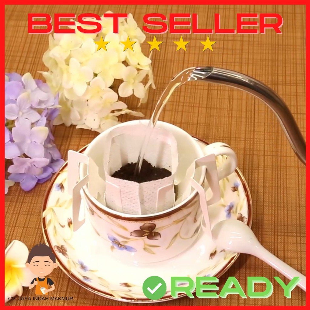 Jual Kertas Penyaring Kopi Drip Bag Cafe Paper Filter Coffee Dripper ...