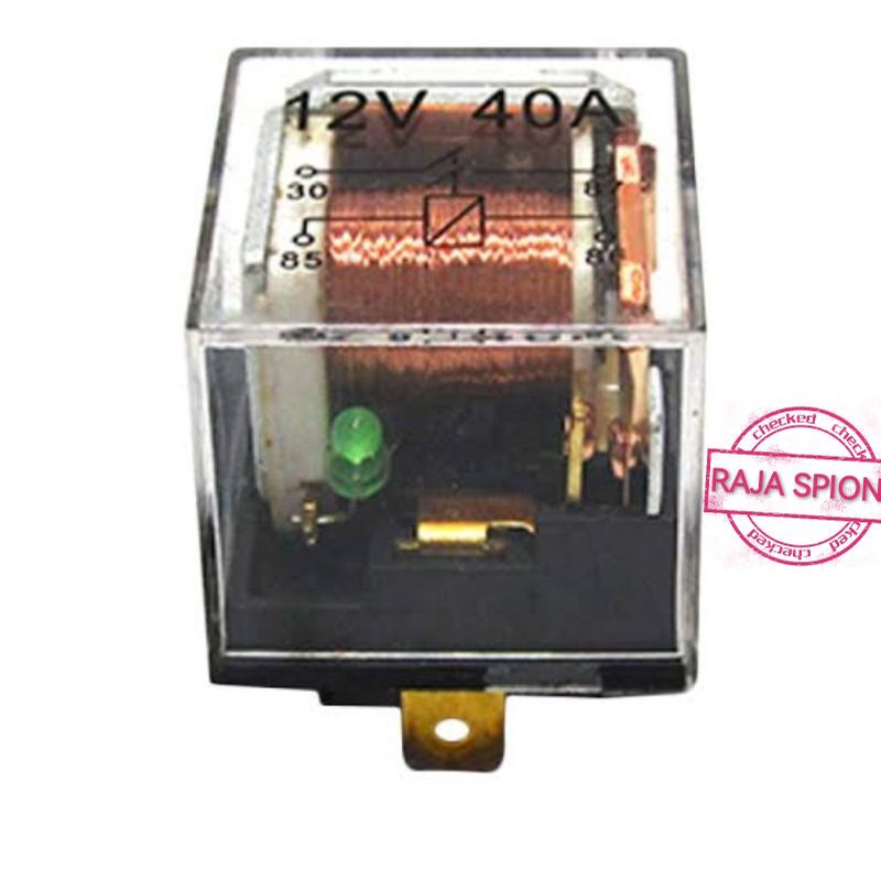 Jual Relay klakson/relay klakson transparan/relay klakson motor ...