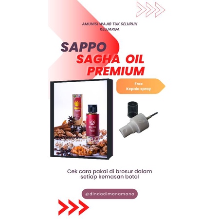 Jual SAPPO (Sagha premium oil) | Shopee Indonesia