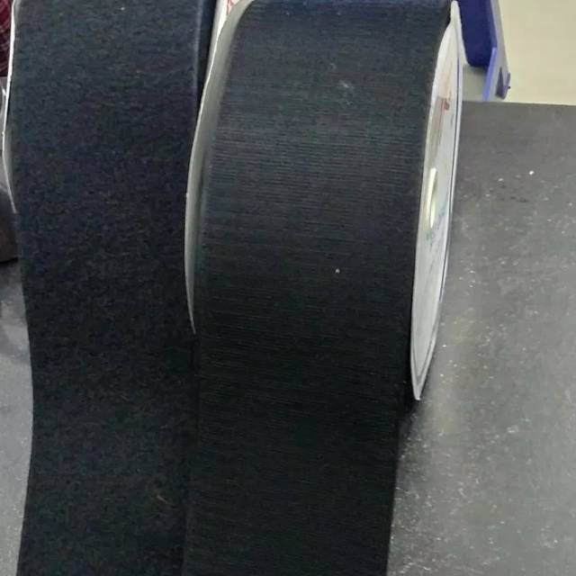 Jual Velcro hitam L 10 cm 1mtr /pita perekat tali gordyn/magic tape ...