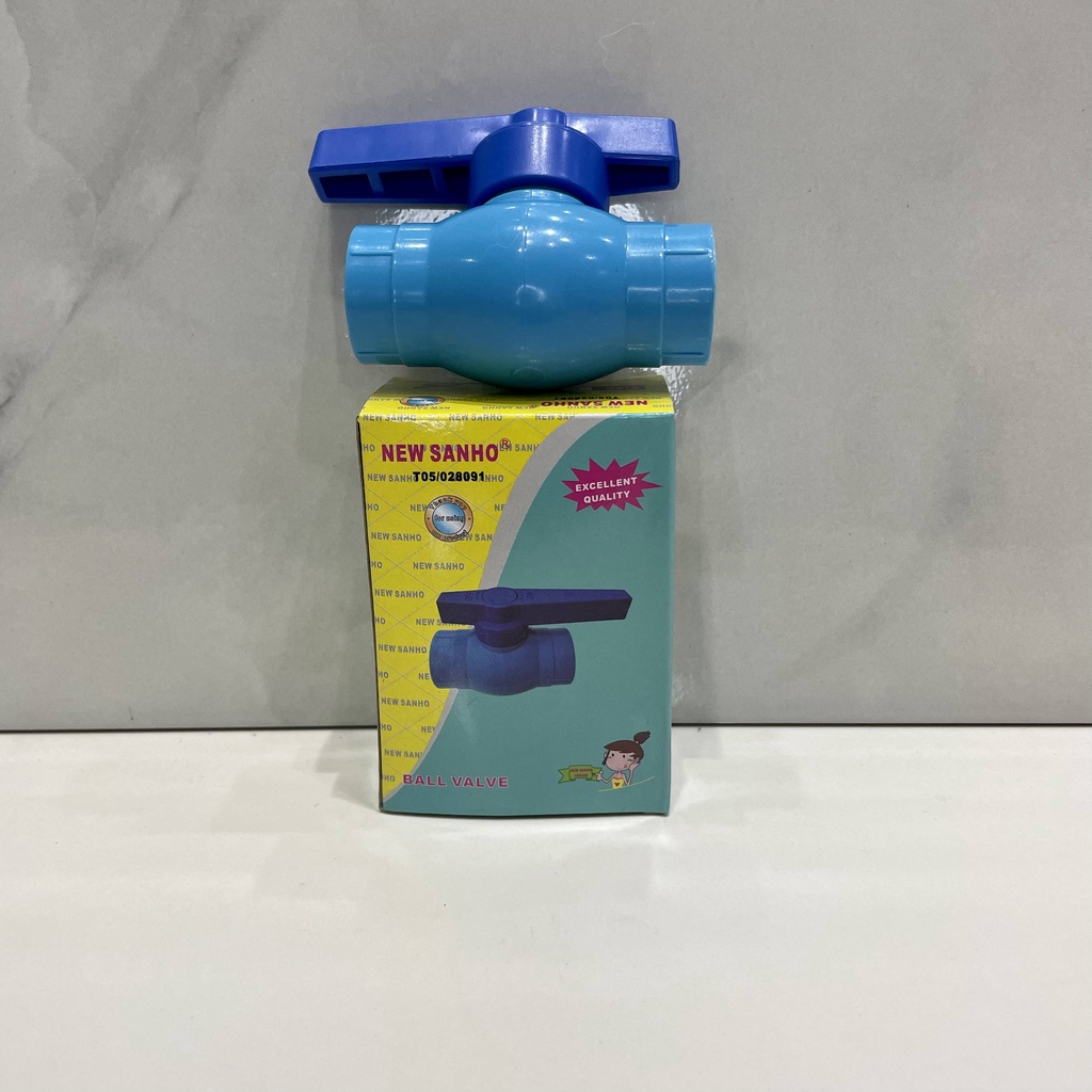 Jual STOP KRAN / STOP KERAN / BALL VALVE PVC TEBAL 1/2" | Shopee Indonesia