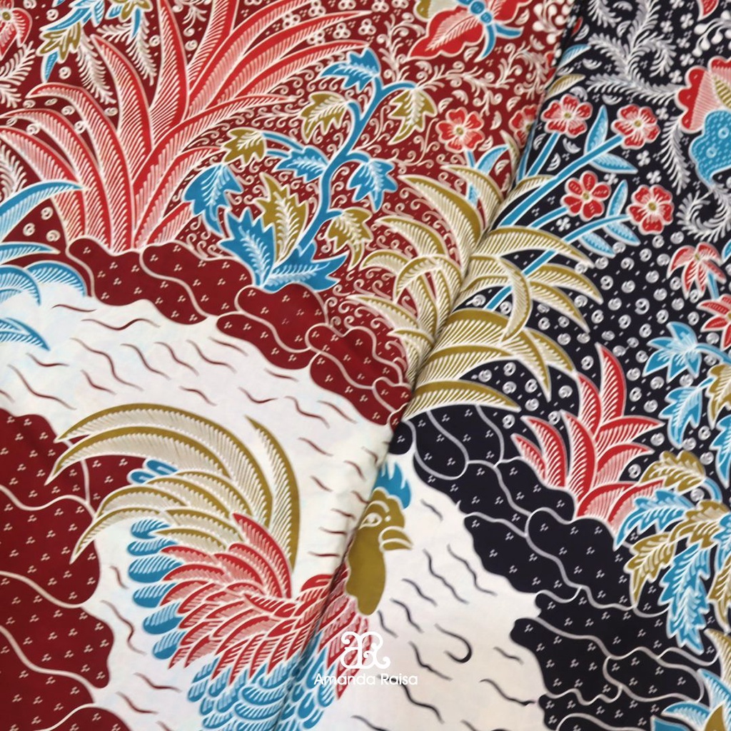 Jual Kain Batik Meteran Potongan Motif Ayam Jago | Shopee Indonesia
