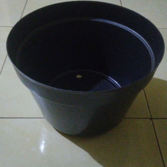 Jual Pot hitam ukuran 35 cm | Shopee Indonesia